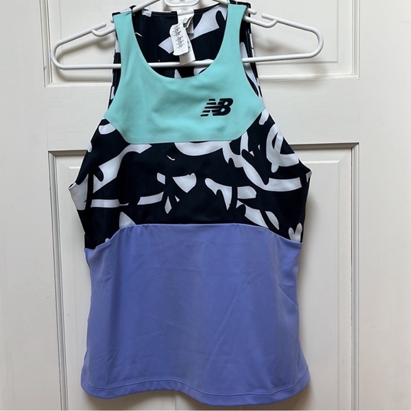 New Balance | Tops | New Balance Tank Purpleblack Nwot | Poshmark